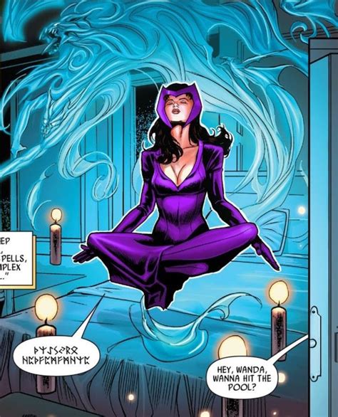 Purple Teen Witch Scarlet Witch Dark Witch