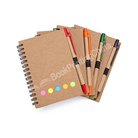 Custom Kraft Notebook Printing Factory In China