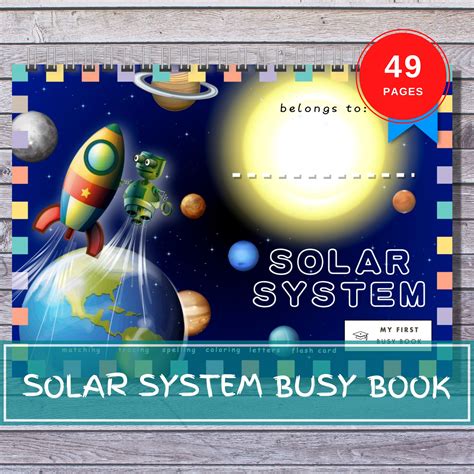 Solar System Busy Book Corra Liew