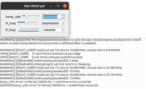 Cmd Time Errors With Uhd Usrp Sink · Issue 5778 · Gnuradiognuradio