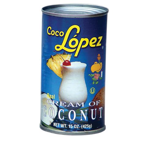 Coco Lopez Cream Of Coconut Good Pour