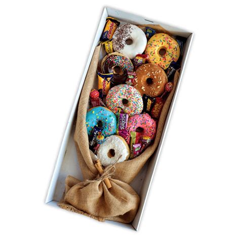 Assorted 8pcs Donut Bouquet Daddy Donuts