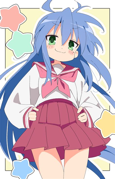 Noyama Takenoko Izumi Konata Lucky Star Absurdres Commentary