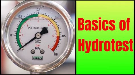 Hydrotest Welding And Ndt