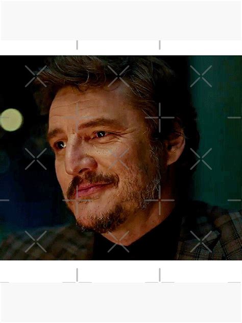 Pedro Pascal Cute Smirk Poster For Sale By Munizart Redbubble