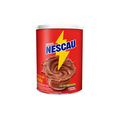 Chocolate Em Pó Nescau 200g Produtos Brasileiros Açougue E Mercearia