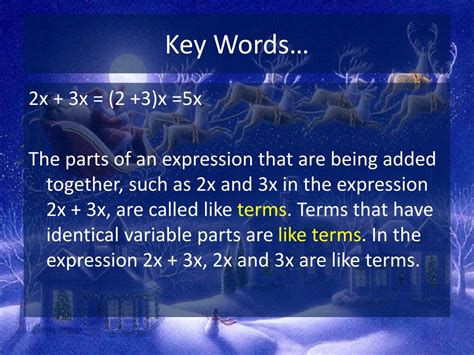 Ppt Essential Question What Is The Difference Between Coefficient And A Constant Term