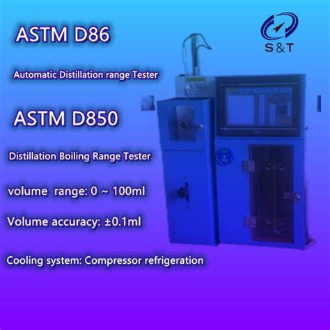 Astm D86 Diesel Fuel Testing Equipment Automatic Distillation Boiling Range Tester
