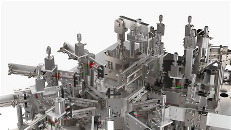 Automatic Toy Tooth Gear Box Assembly Machine 3d Model Turbosquid 2298467