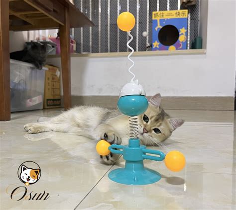 Osun Funny Cat Turntable Toy Ct I02 Osun Cat Supplies Provider