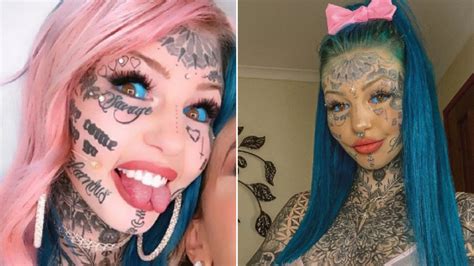 Amber Luke Eyeball Tattoo