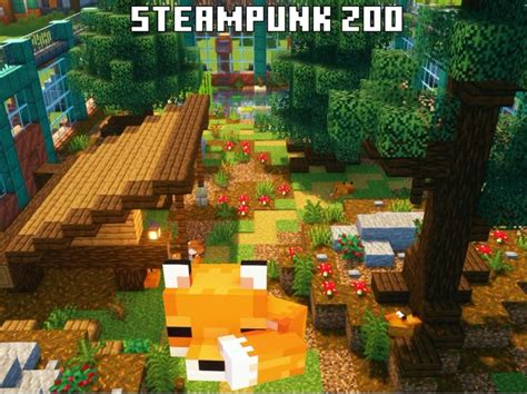 Minecraft Fox Enclosure Tutorial Minecraft Tutorial Minecraft