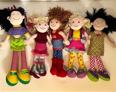 Vintage Groovy Girls Dolls Set Of 5 Etsy