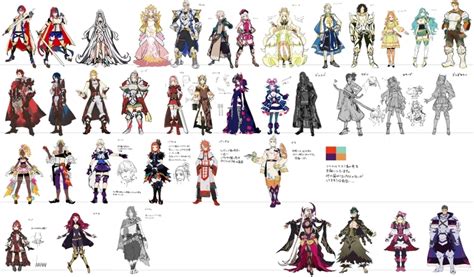 Nintendo Shares The Original Rough Sketches For Fire Emblem Engage