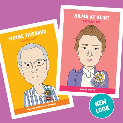 New Look Famous Artist Classroom Posters 3 20 Artists