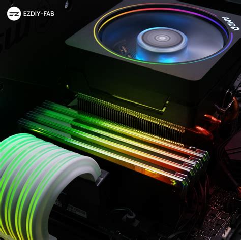 ezdiy fab tw ezdiy fab 內存ram記憶體散熱器 ddr3 ddr4皆可用 電鍍 白邊