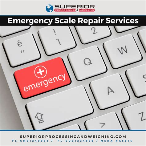 Emergency Scale Repair Services Your Swift Solution To Precision Issues