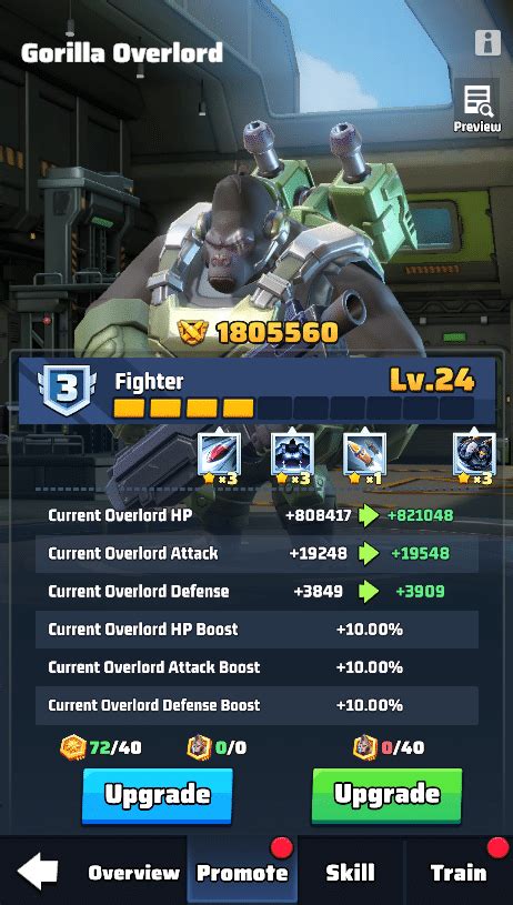 Overlord Gorilla Guide Tips Training And Unlocking Lastwar Tutorial