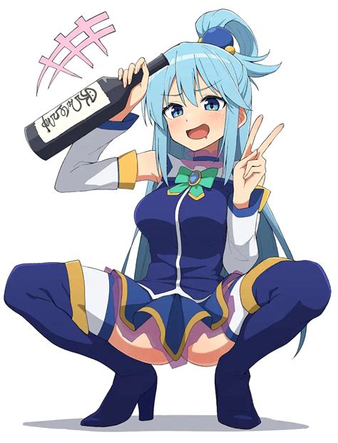 Aqua Konosuba Kono Subarashii Sekai Ni Shukufuku Wo Image By