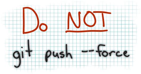 Dont Git Push Force