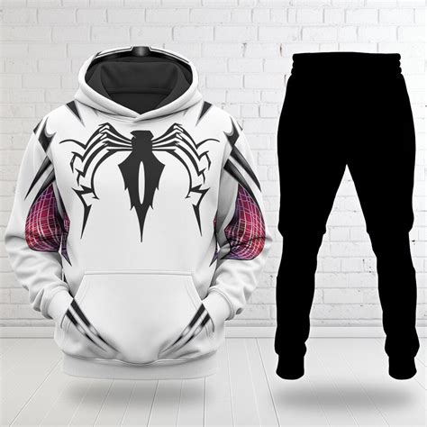 Spider Girl Costume Hoodie Ghost Spider Cosplay Costume Sweatshirt
