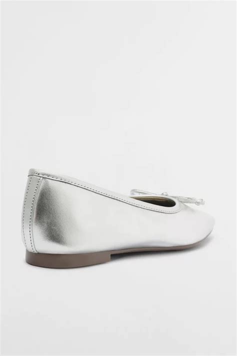 Schutz Arissa Leather Ballet Flat Urban Outfitters