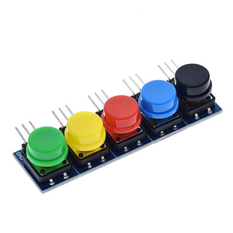 Pcs X MM Big Key Module Big Button Module Light Touch Switch Module With Hat High Level