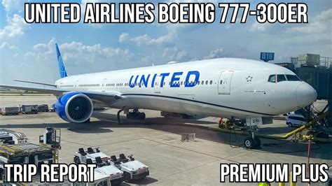 [trip Report] United Airlines Boeing 777 300er Premium Plus Chicago