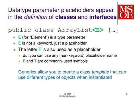 Ppt Generic Java Classes Powerpoint Presentation Free Download Id