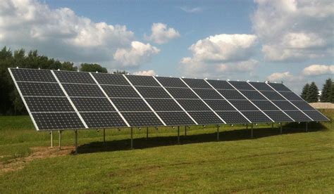Solar Panel Ground Mount Installation For Uneven Terrain ~ The Power Of Solar Energize Your Life