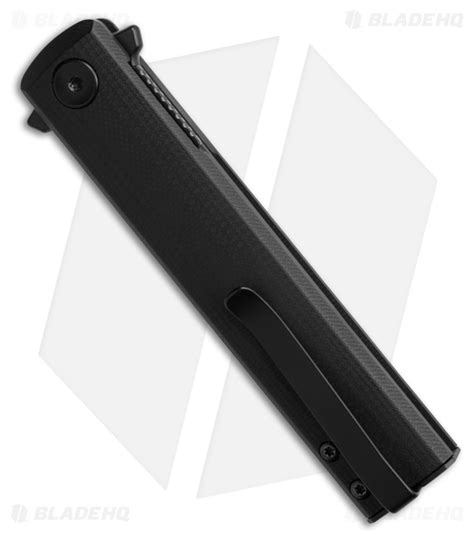 Fox Knives Chnops Liner Lock Knife Black G 10 Handles