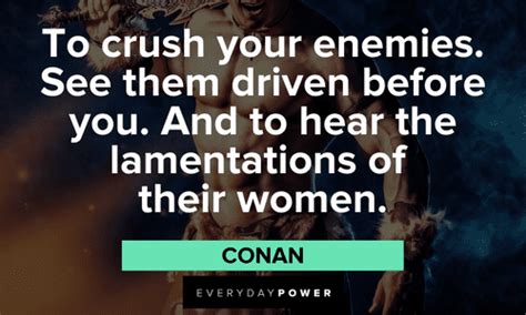 Conan Barbarian Quotes