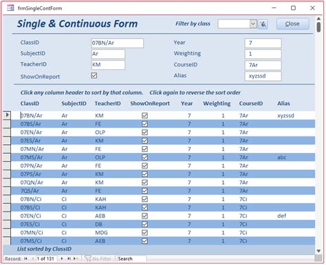 Simulated Split Form