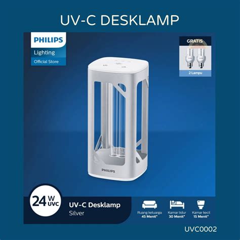 Jual Philips Uvc Desk Lamp Silver Shopee Indonesia