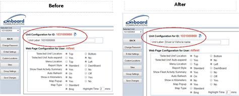 Unit Identification On Board Communications