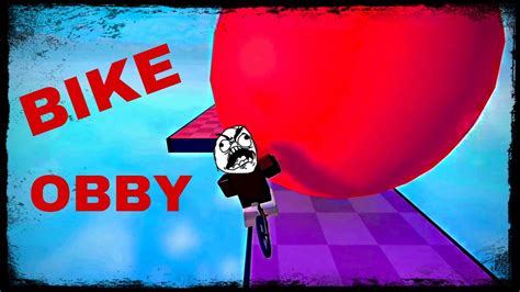 Obby But Youre On A Bike Roblox Gameplay Youtube