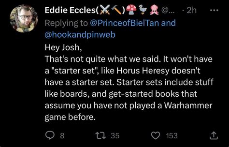 Eddie Eccles Of The Warhammer Community Team Clarifying What Gw Means