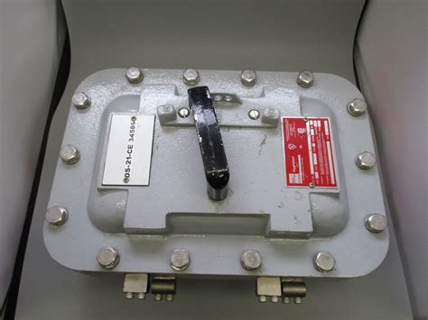 Egs Appleton Aeab6036ds Explosion Proof Disconnect Switch Process