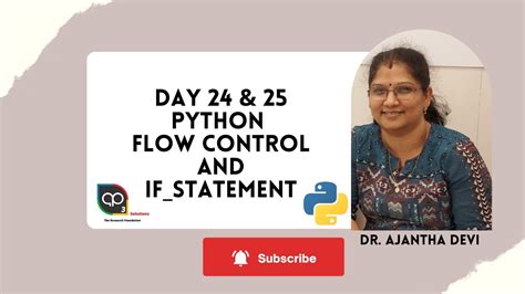 Day 24 And 25 Python Flow Control And Ifstatement Transfercontrol