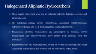 Toxic Responses Of Solvents And Vapours Pptx