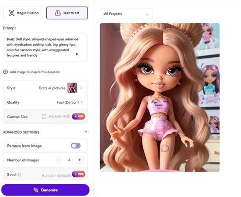 Bratz Avatar Makers Create Lifelike Bratz Doll Avatar