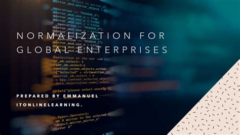 Globalscaling Dataconsistency Enterprisesolutions Emmanuel Msafiri Phiri