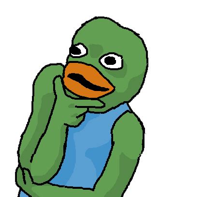 Pepe Thinking Pepe The Frog Know Your Meme