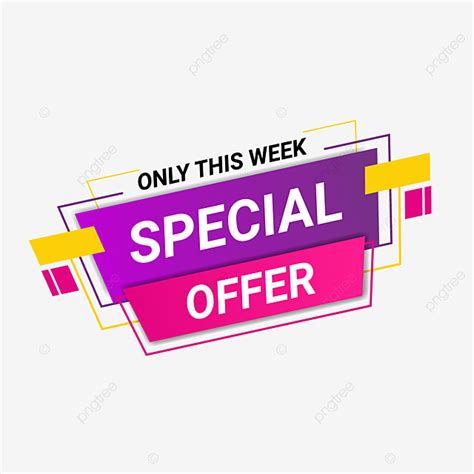 Special Promotion Banner Vector Hd Images Design Special Offer Banner For Promotion Banner