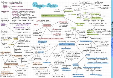 Drogas Mapas Mentais Mental Maps Brasil