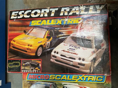 Lot 262 Two Scalextric Sets Plus Spare Track