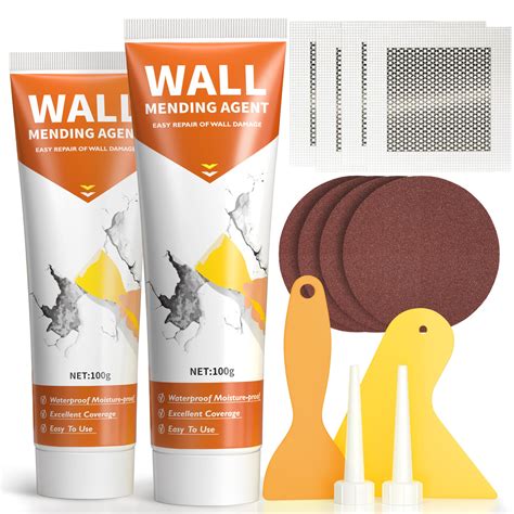 Drywall Repair Kitwall Patch Repair Kit2 Pack Wall Patching Agent