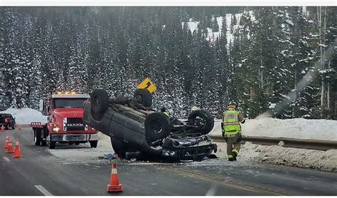 Single Vehicle Rollover Crash On Us 40