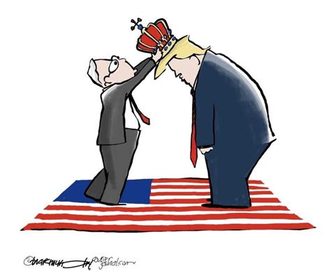 Best Of President Donald Trump In Political Cartoons