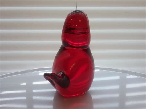 Viking Glass Ruby Red Bird Collectors Weekly
